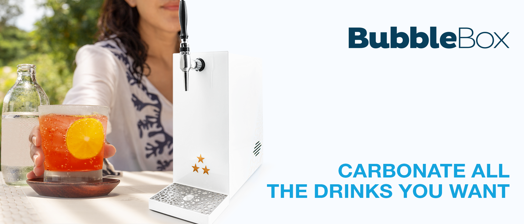 BubbleBox Bubbly carbonated drinks dispenser | Rotarex Solutions
